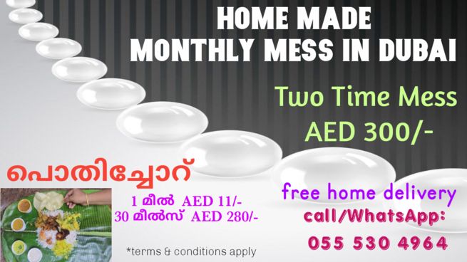 Monthly Mess In Dubai - Services - UAE | Chitku.ae